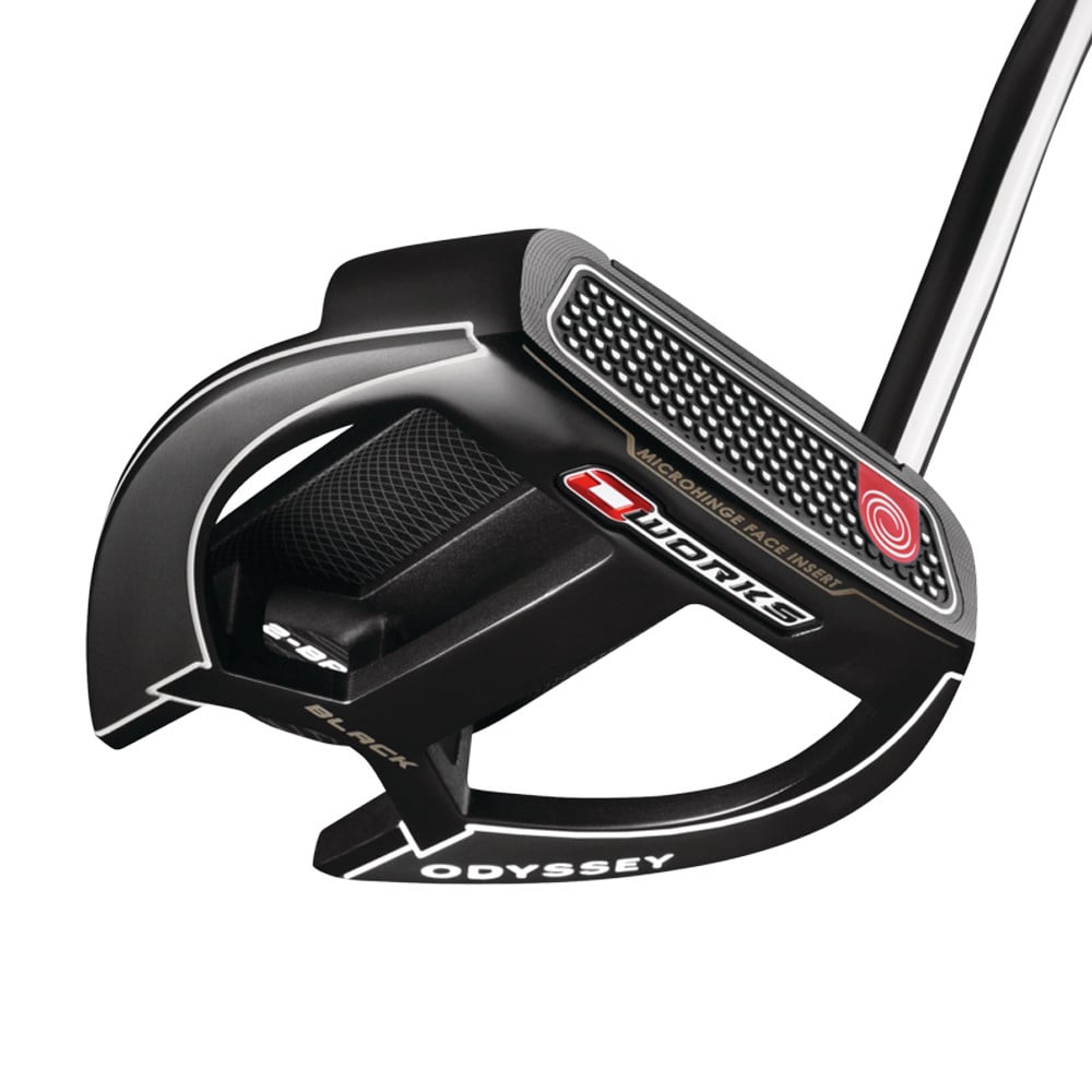 Odyssey O-Works Black 2-Ball Fang Putter w/ Mid Slim 2.0 Grip - Discount Golf Putters ...